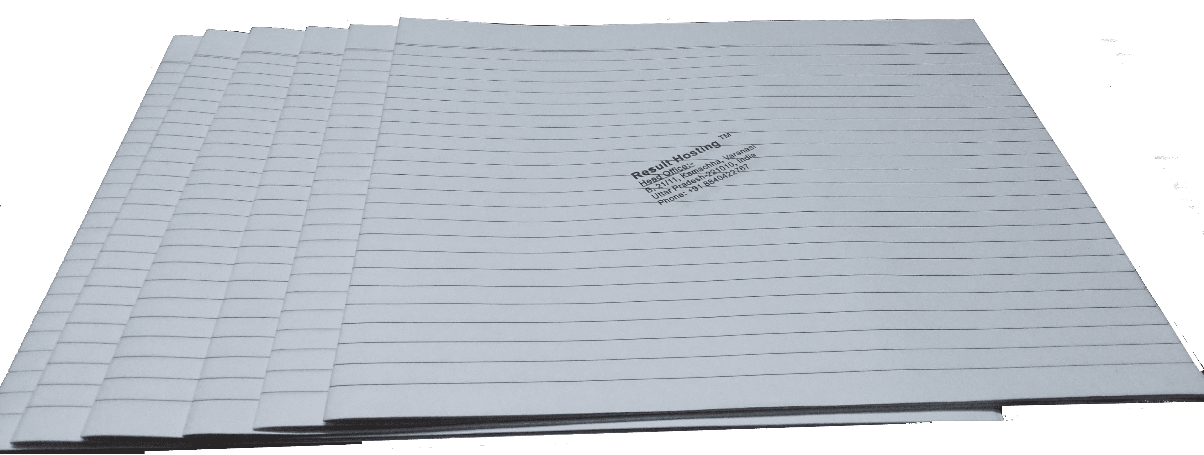 Exam Answer Sheets